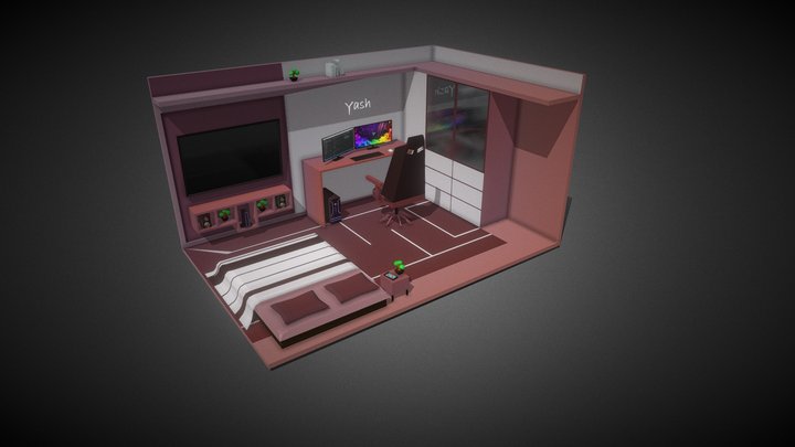 Gaming_room 3D models - Sketchfab
