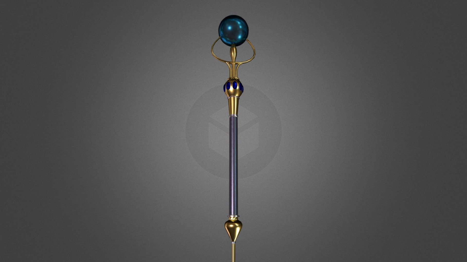 Witchtember - Day 3 "Magic Wand" - Download Free 3D model by Tomas ...