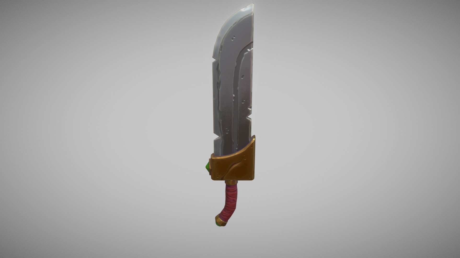 Desert Sword - 3D model by Lucas Flamein (@berLUda_kun) [9162f9f ...