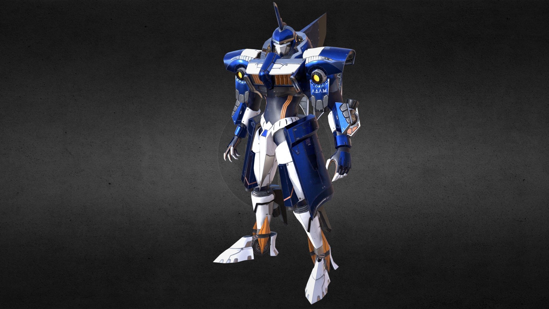 Giant Mech - A.D.A.M. - Static Mesh - Buy Royalty Free 3D model by Vito ...