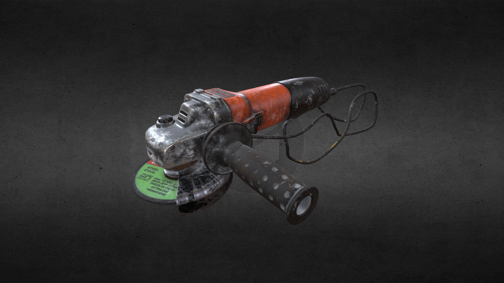 Angle Grinder - 3D model by Sudden [91637d8] - Sketchfab
