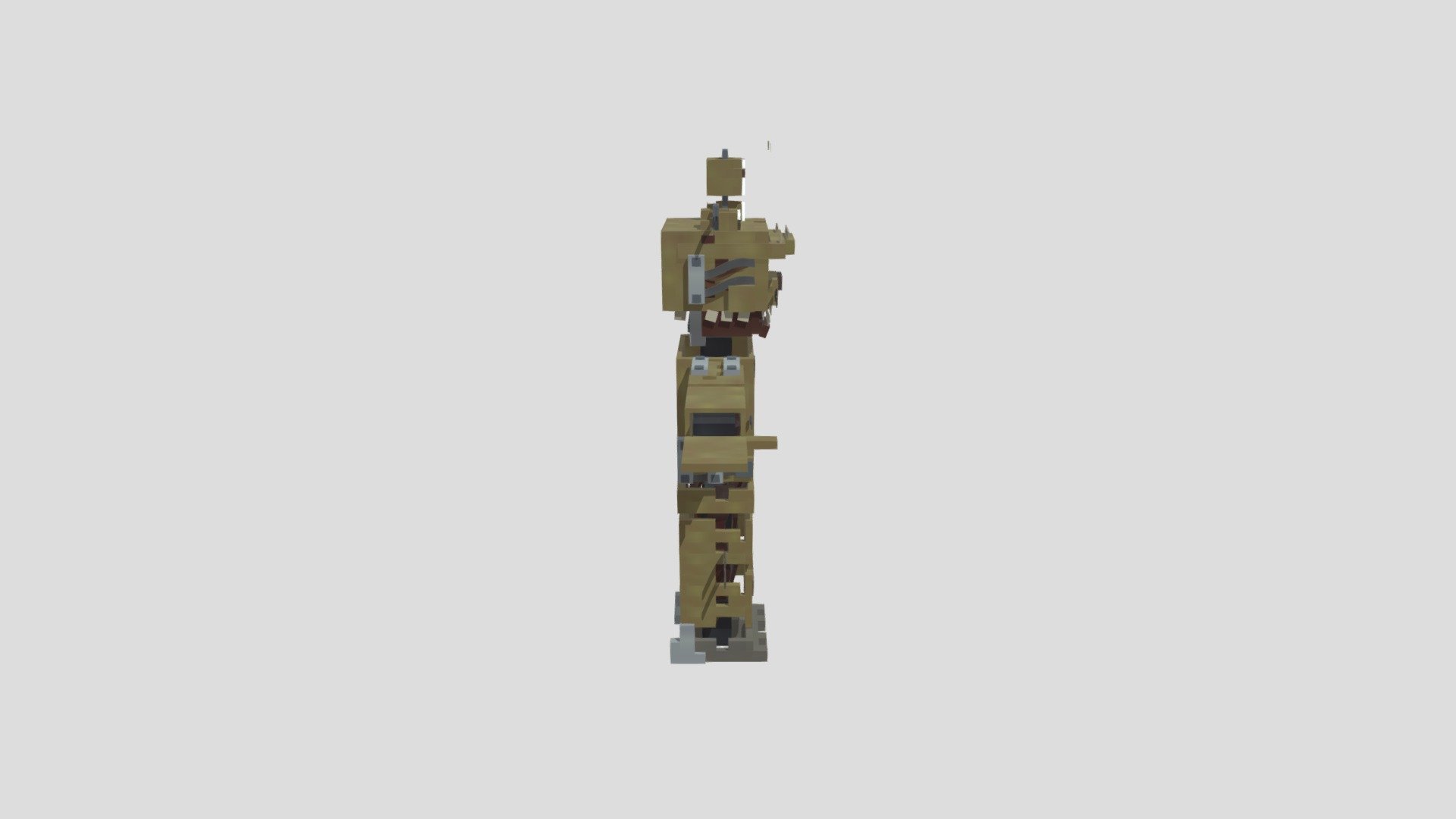 Tepania Stylized Springtrap v0.1 - Download Free 3D model by FAZMEMEO ...