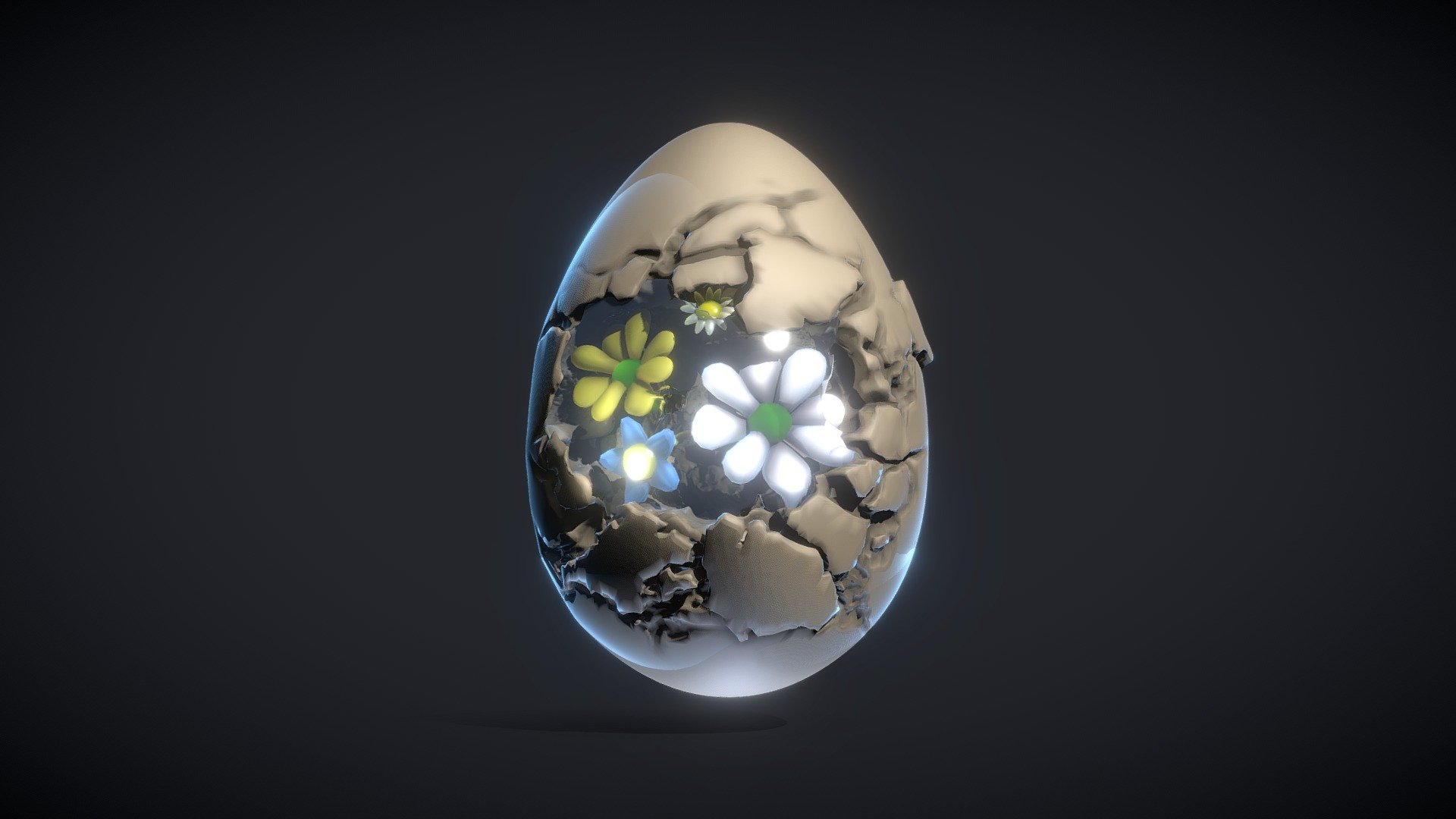 Easter Egg 2021 - Animated - Buy Royalty Free 3D model by iggy-design ...