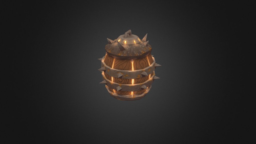 Explosive Barrel - 3D model by sirputnam [9164f4e] - Sketchfab