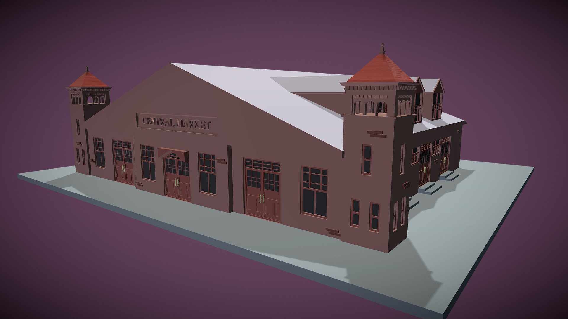Farmer's Market - 3D model by Jen S Abbott (@jsabbott) [91655ee ...