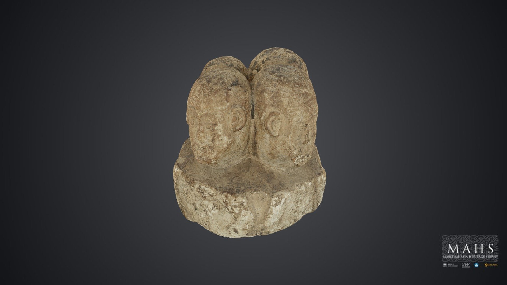 Stone Statue, UPTD Museum Nusa Tenggara Timur - 3D model by Maritime ...