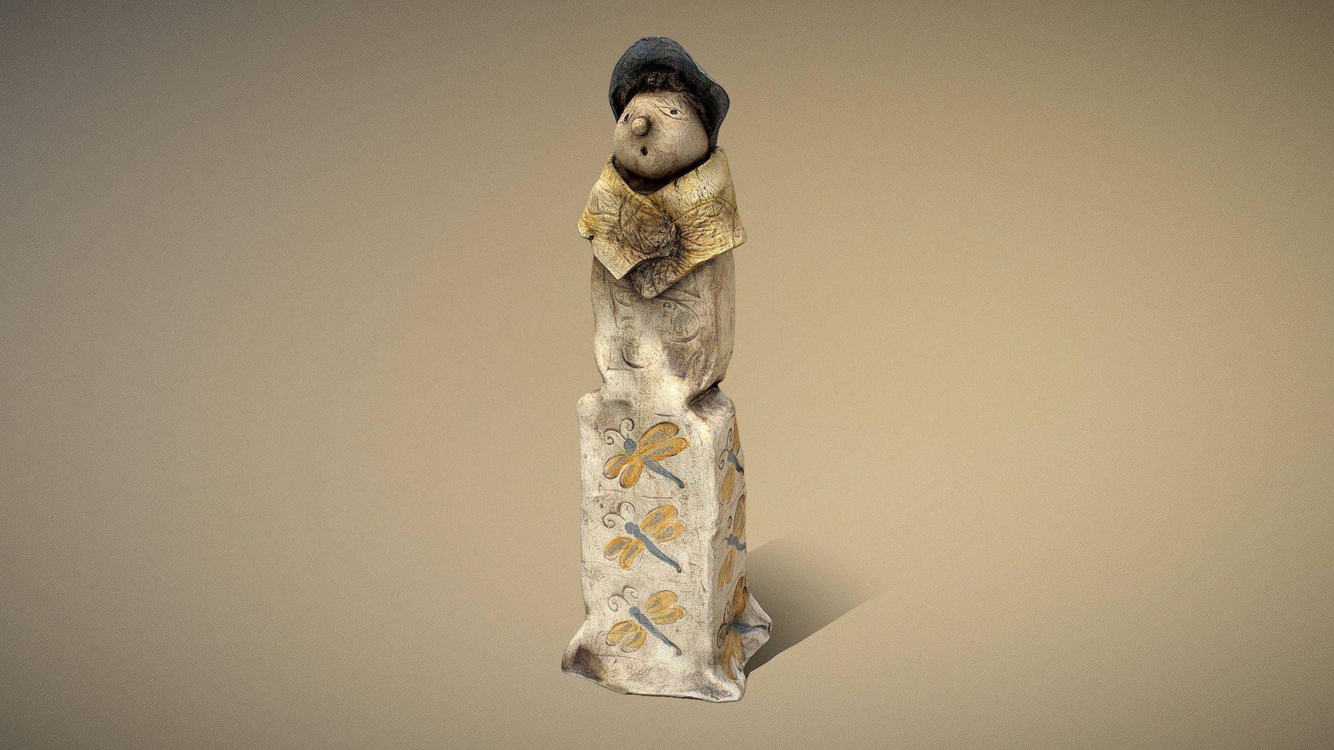 Clay Statue - 3D model by jessiie [916764b] - Sketchfab