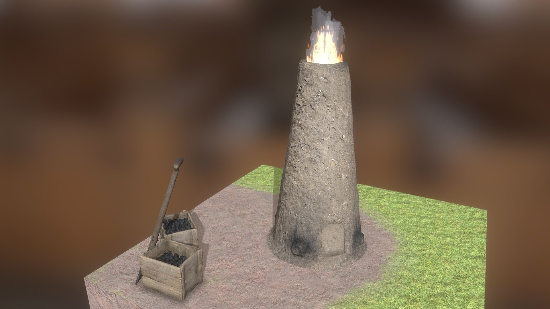 Iron kiln - 3D model by visualdimension [9168a8c] - Sketchfab