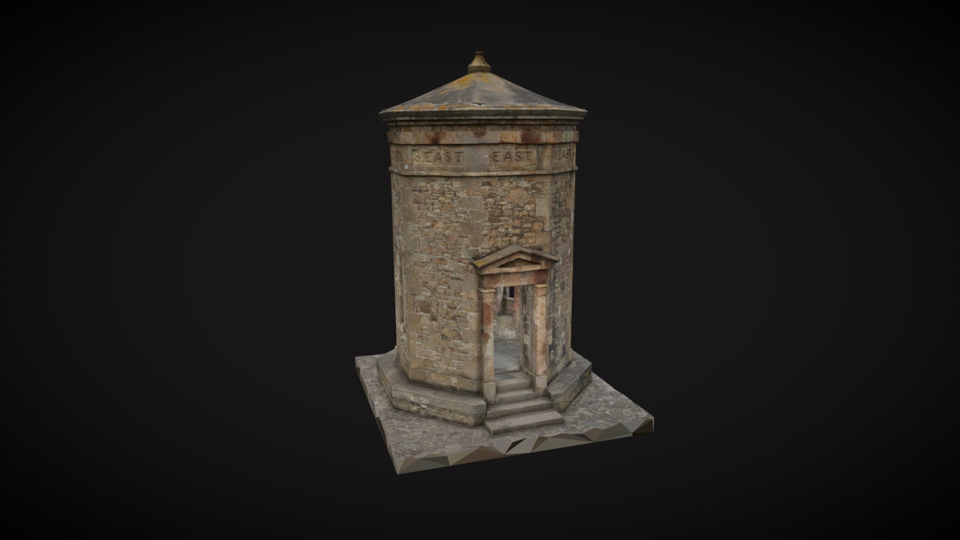 Bude Storm Tower - Detail - 3D model by 3deep [916966b] - Sketchfab