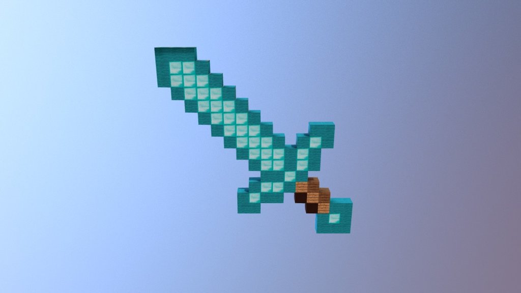 diamond sword - 3D model by amrokhalfa05 [916ad7d] - Sketchfab
