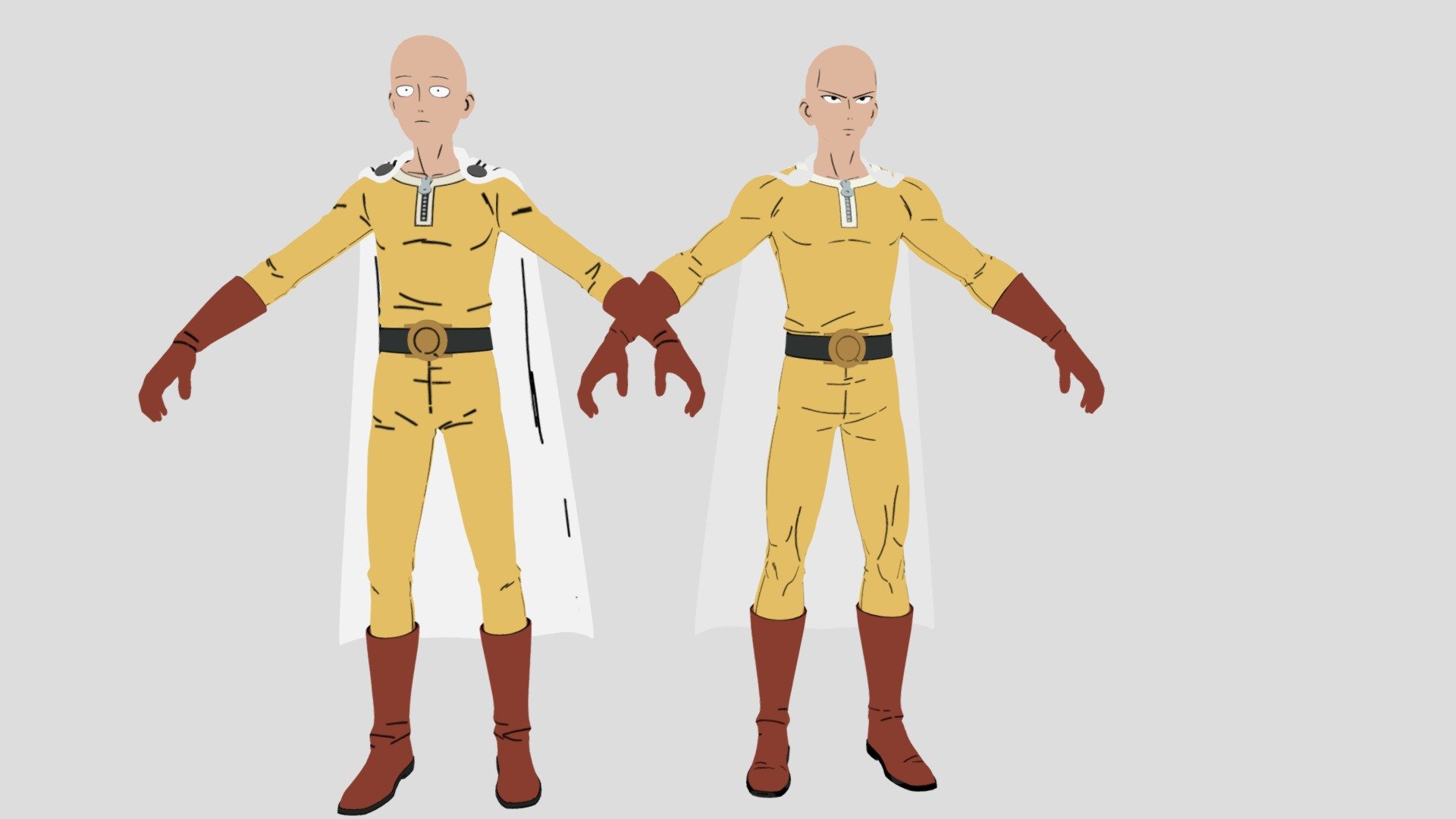 Saitama Fortnite - Download Free 3D model by rocklee.ff123 [916afdd ...