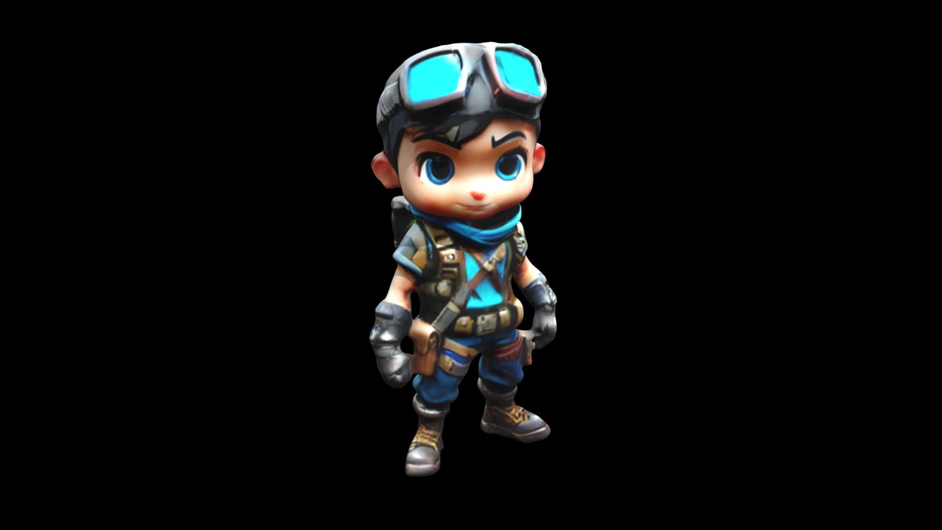 a video game cartoon character named Jinmor wear - Download Free 3D ...