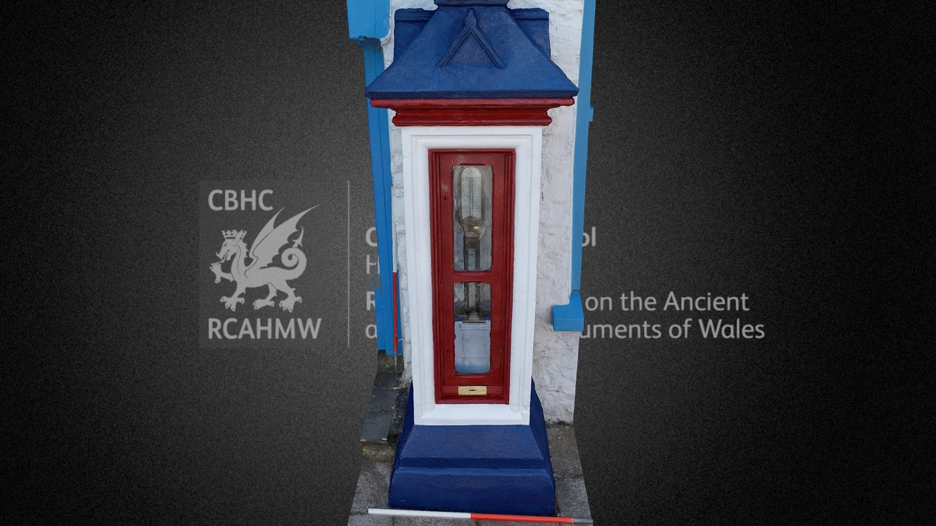 Baromedr | Barometer, Tyddewi | St Davids - 3D model by CBHC_RCAHMW ...