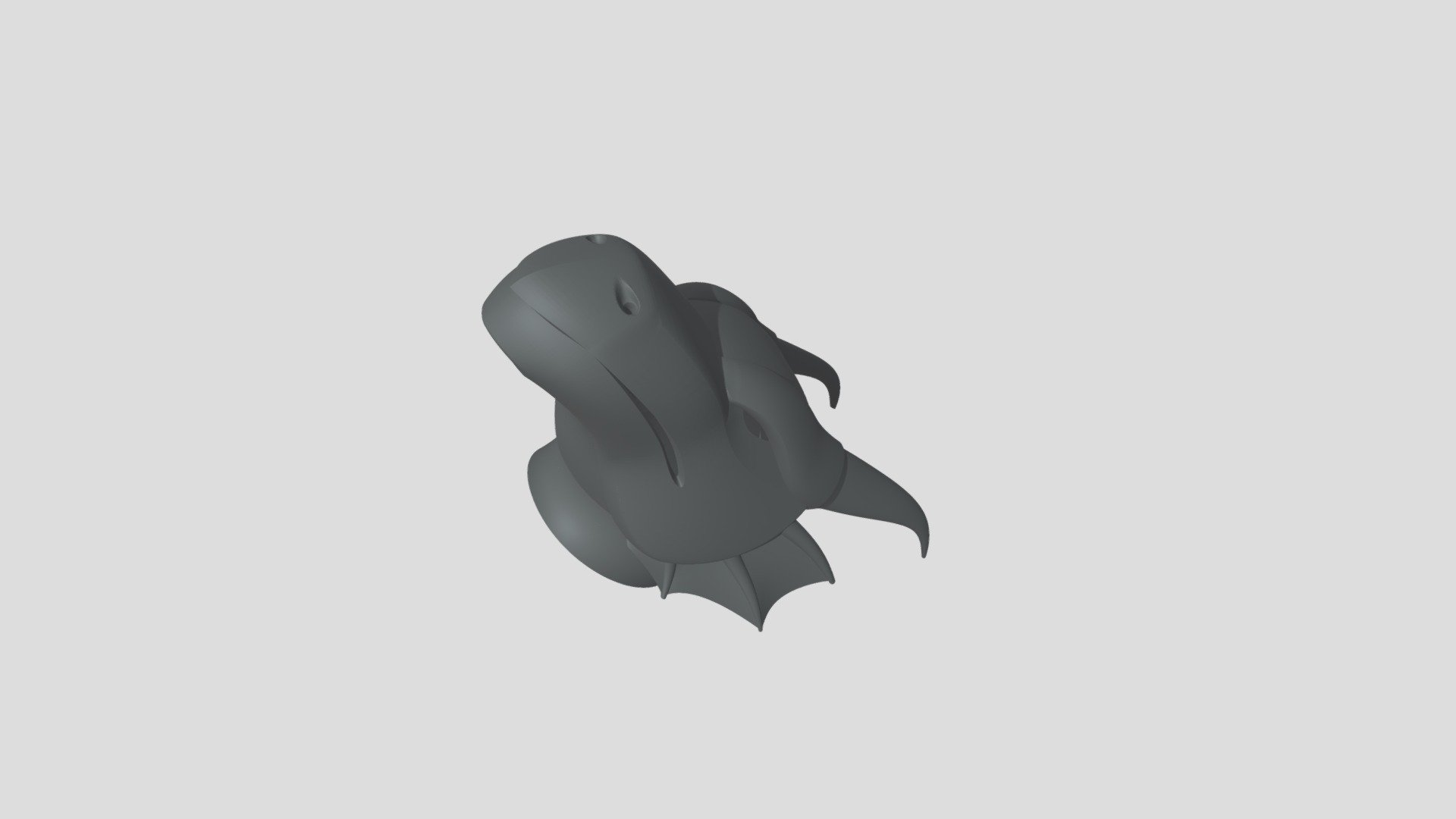 Dragon Head Fusion 360 - 3D model by 25hennebecksl [916cb8b] - Sketchfab