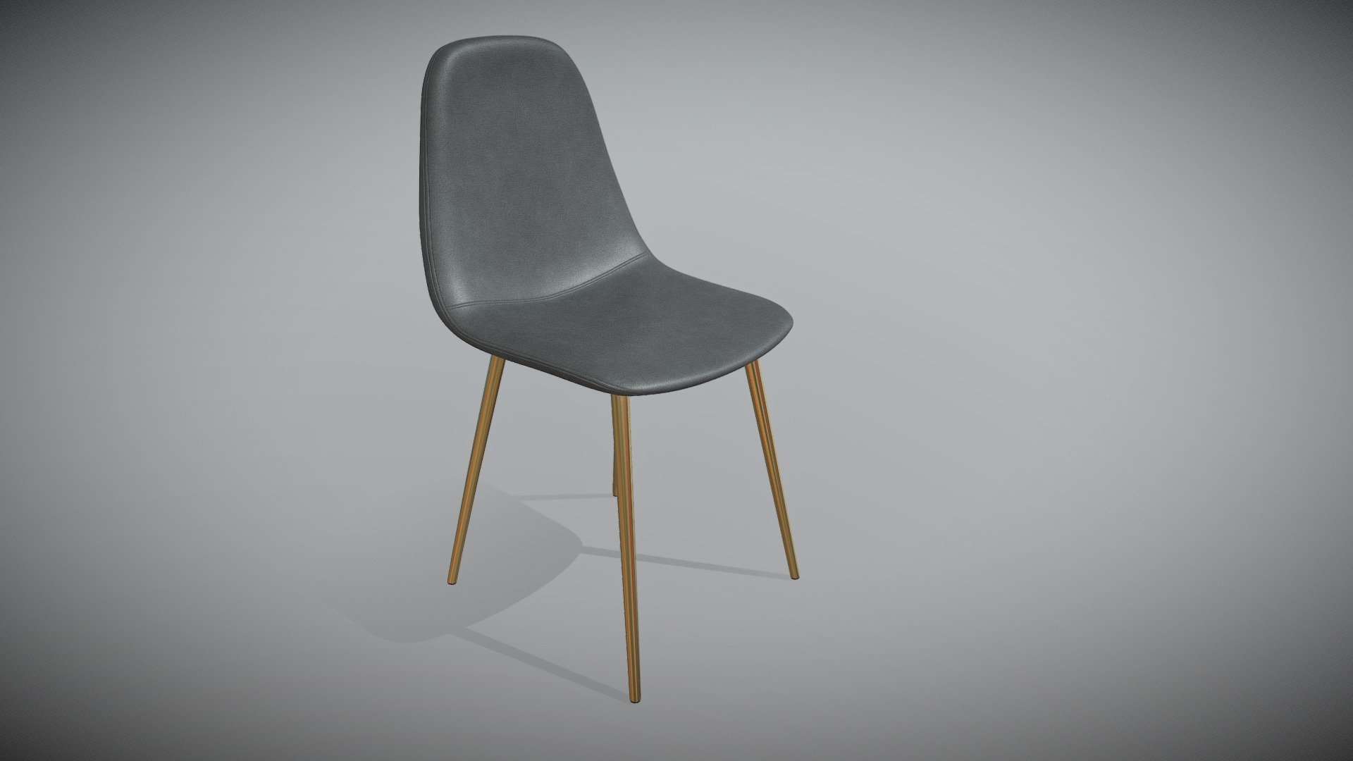 Modern Chair - 3D model by machanurupraveen [916e00b] - Sketchfab