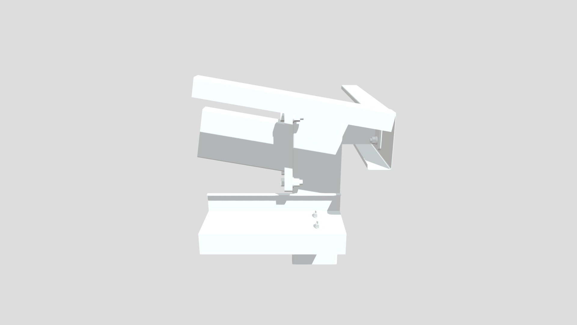 COLUMN RAFTER EAVE CONNECTION - 3D model by Localshedsolutions [916fb4e ...