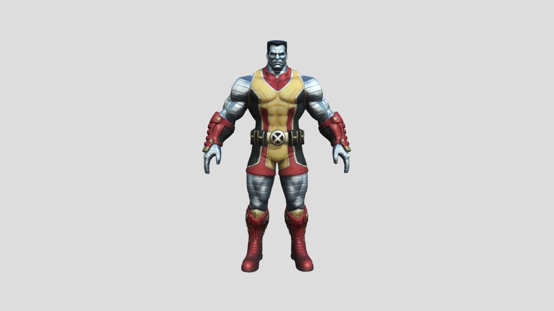 Colossus (Textured) (Rigged) - Download Free 3D model by 3D MODELS ...