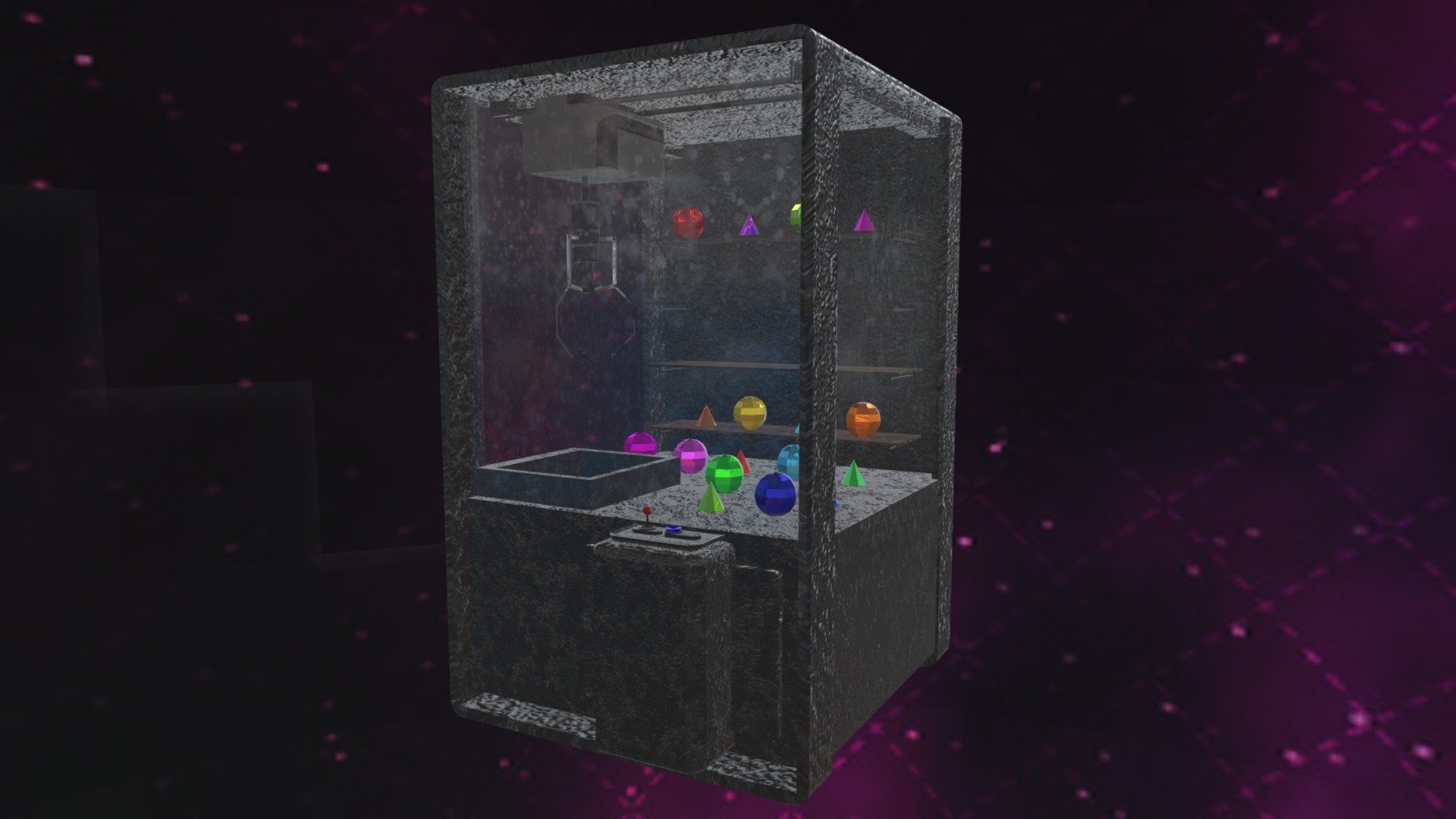 Claw Arcade Animated .glb (v1.0) FREE Low Poly - Download Free 3D model ...