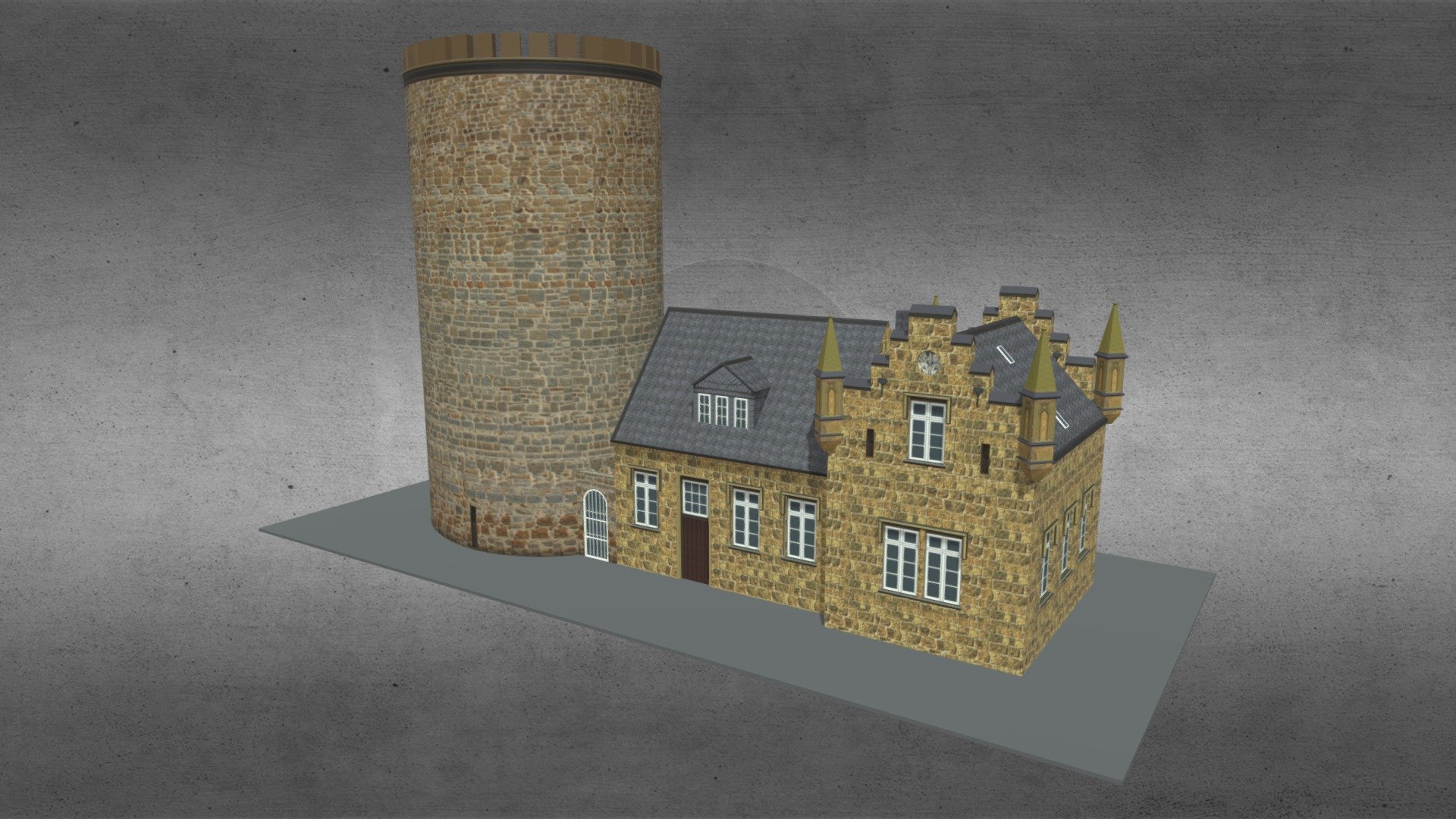 Burg Ravensberg Germany Building - 3D model by nuralam018 [9170178 ...