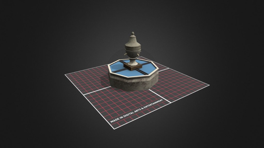 Fountain Prop CityScene - 3D model by Anaïs Dewit (@AnaisDewit ...
