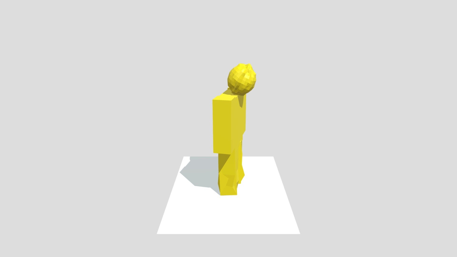Yellow BlOb guy - Download Free 3D model by Sashee (@SasheeSketch ...