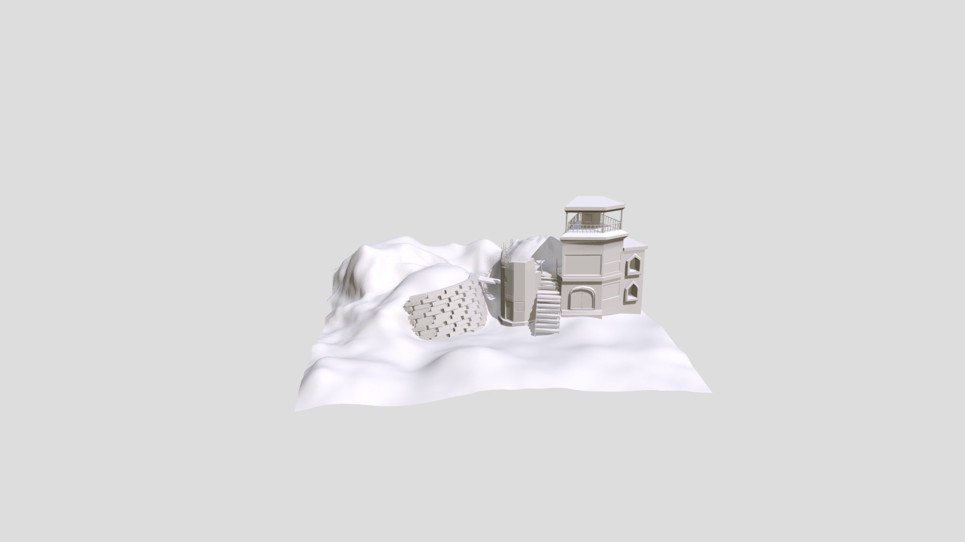 Ainia - Amma's House - 3D model by gullehrizvi [9178050] - Sketchfab