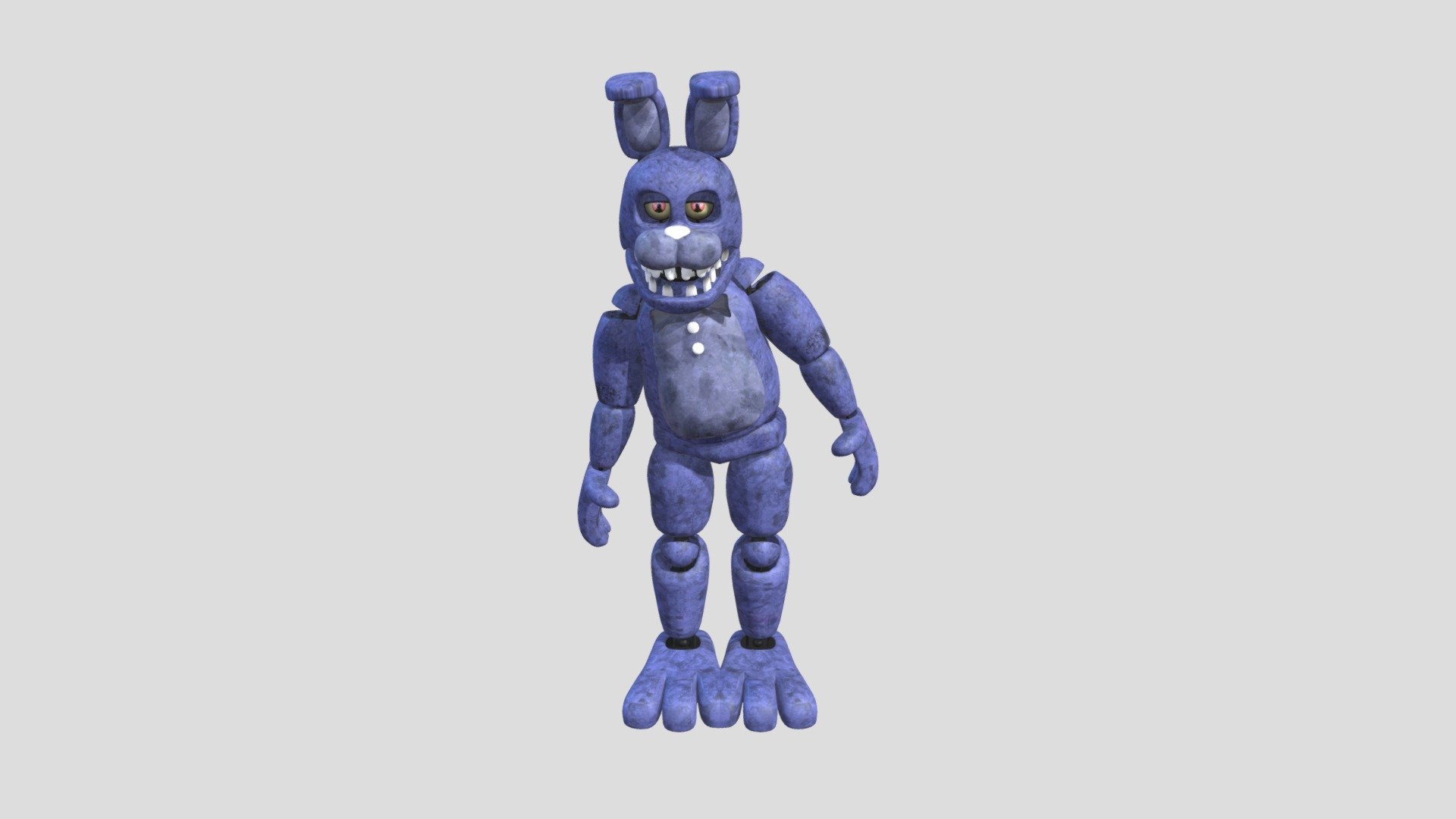 Unwithered bonnie v2 coolioart - Download Free 3D model by Freddy ...