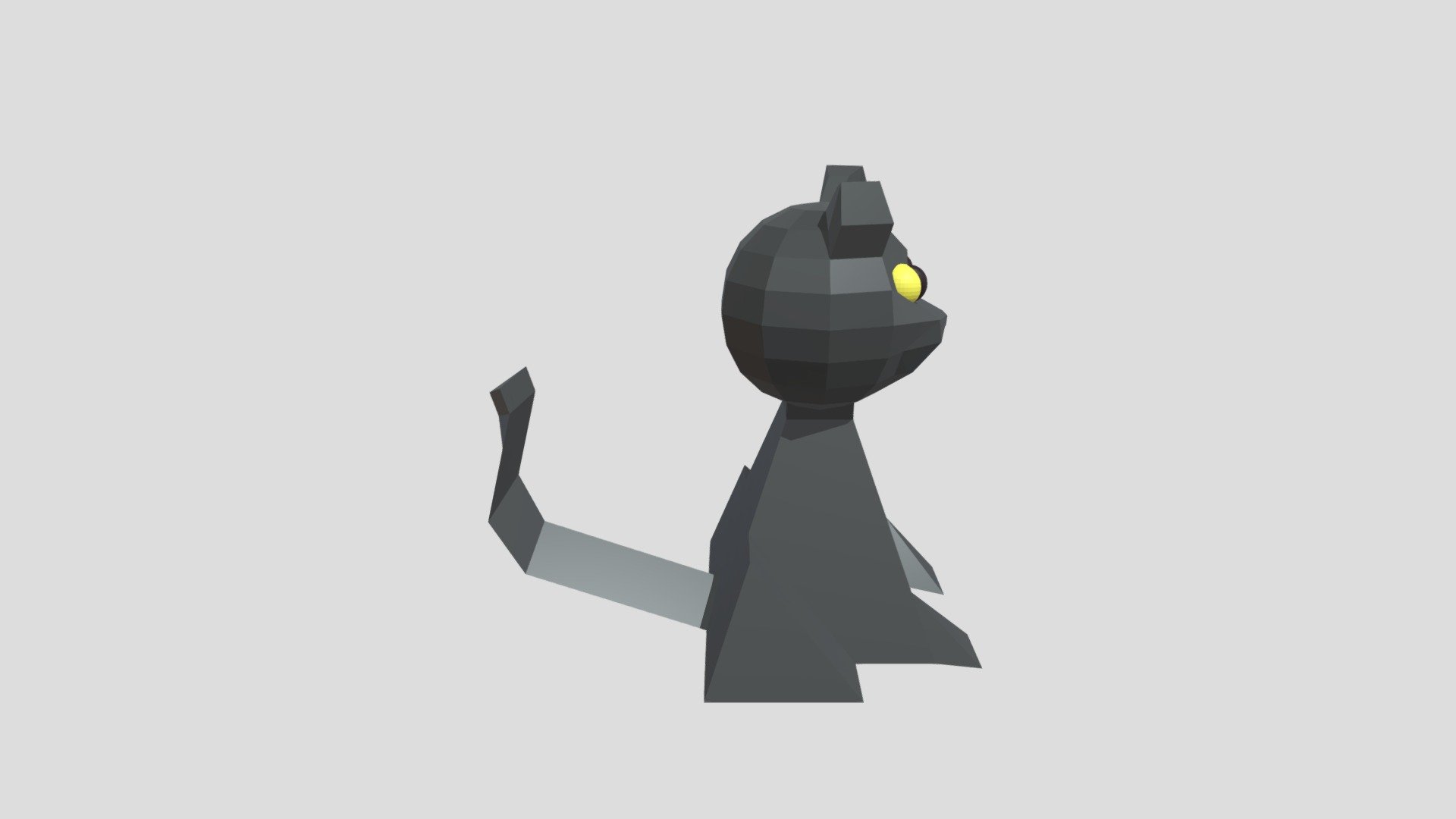 Triangle Cat by Casona - Download Free 3D model by r89216323829 ...