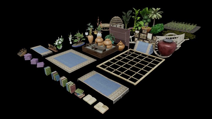 Vitual 3D models - Sketchfab