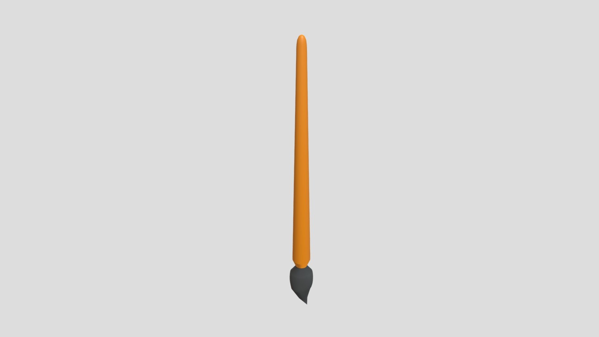 Small Paintbrush - Download Free 3D model by SpaceScapes (@metalman9944 ...