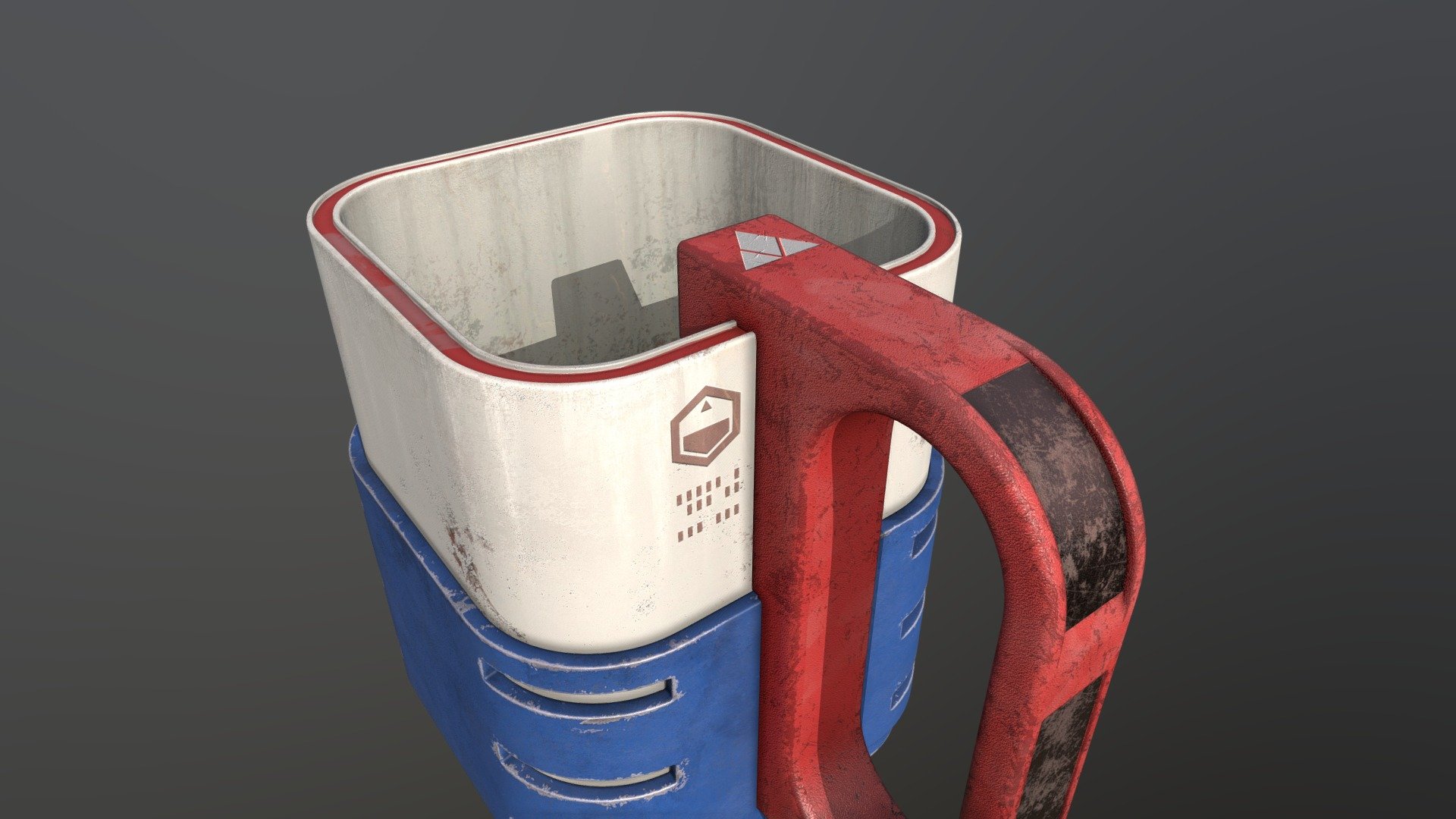 Sci-Fi Cup Substance test - Download Free 3D model by bespilya ...