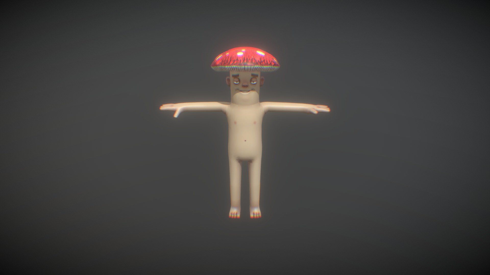 grzybikman - 3D model by GrzyboDEV (@amogusus) [917d282] - Sketchfab