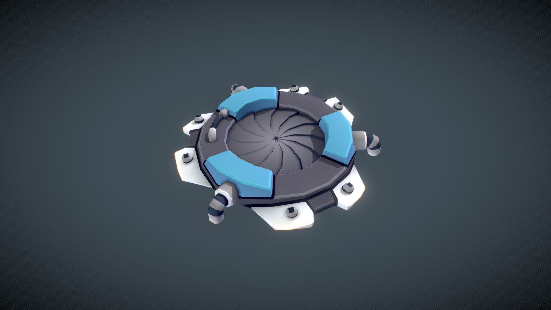 Teleporter Pad - Preview - 3D model by BitGem [917e340] - Sketchfab
