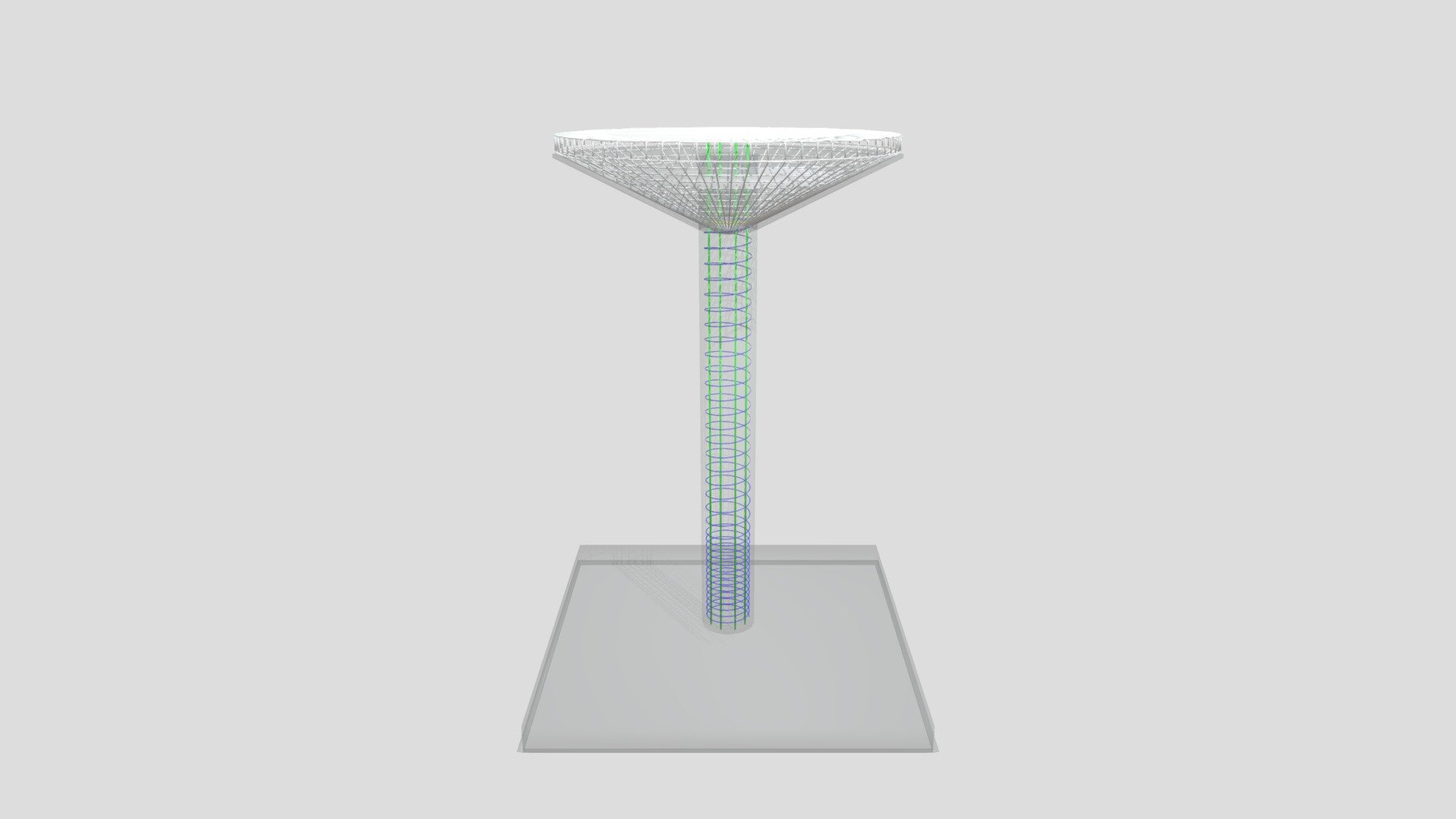 Round RC Column - 3D model by METIB Structural Engineering (@metib ...