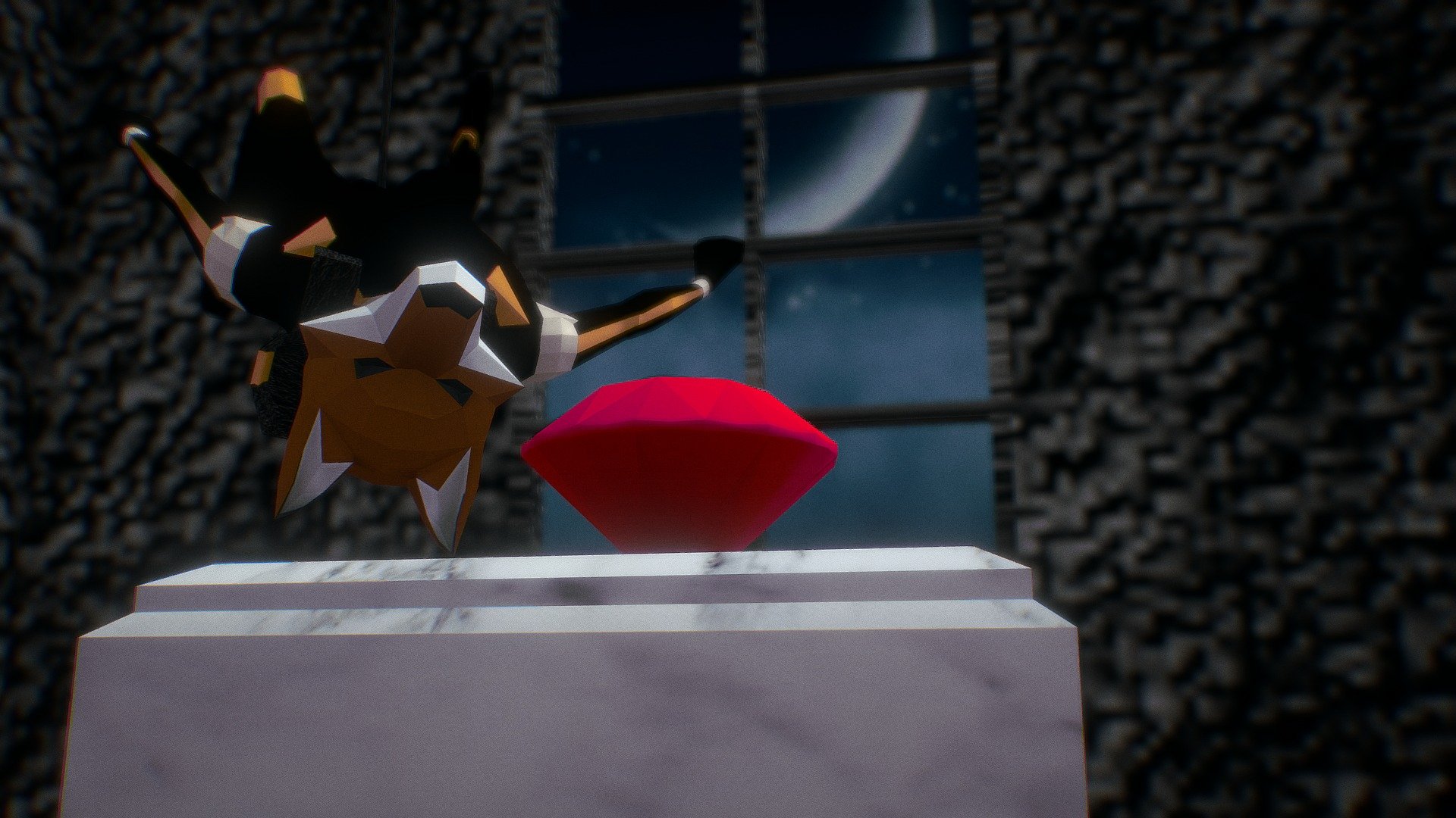 Foxman IN THE NIGHT - 3D model by twovv (@twovvonea) [917f508] - Sketchfab