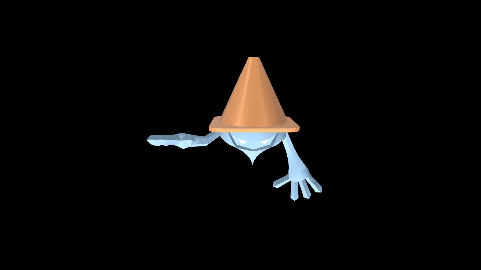 Cone Ghost - 3D model by 23sse20 [91803f3] - Sketchfab