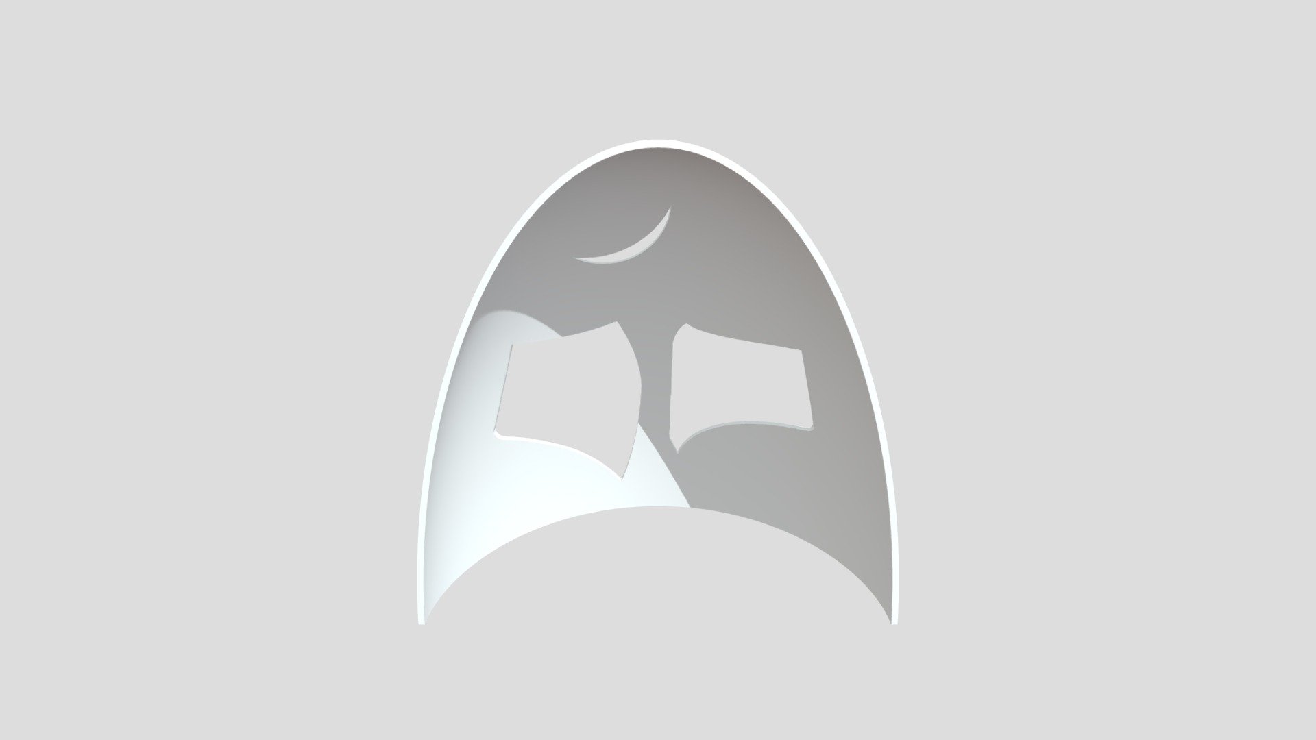 Gangle_ Tragedy_ Mask - 3D model by NicoleGuerrero [9180c54] - Sketchfab