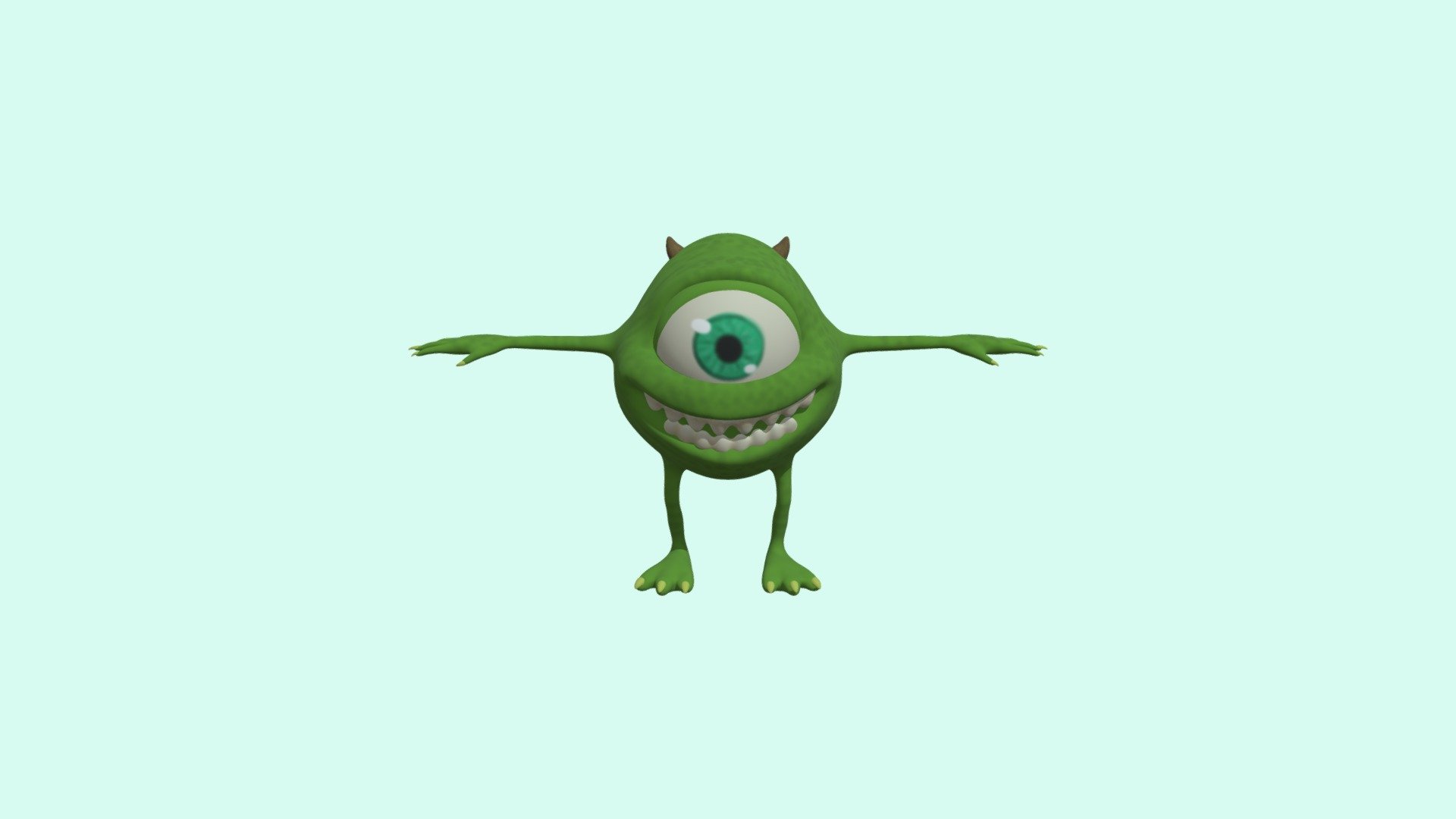 mike - 3D model by Azu Romero (@azulromero) [9180ef6] - Sketchfab