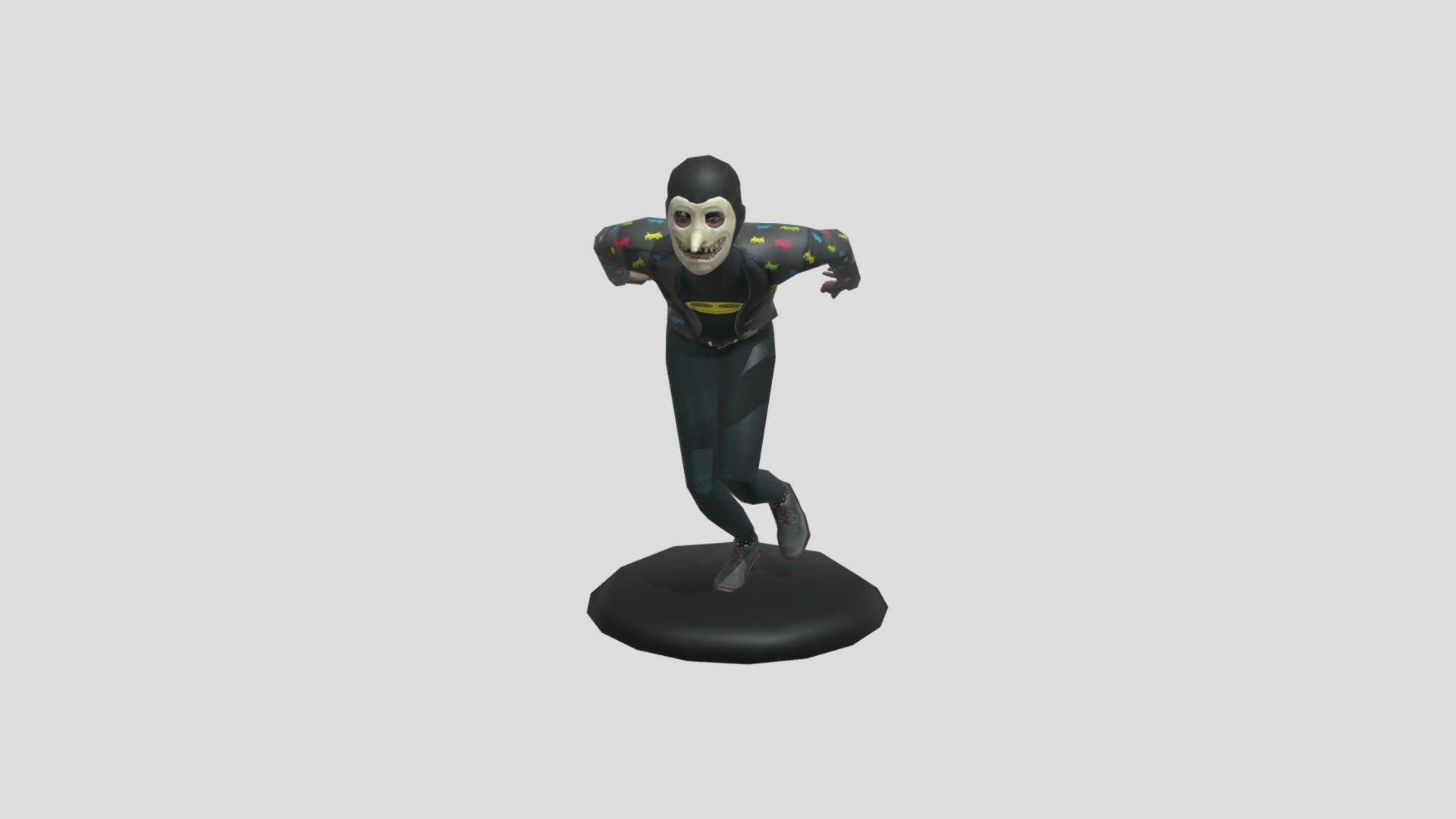 Smiling-X Corp Boss 3D Model - 3D model by Harde1 [91833f1] - Sketchfab