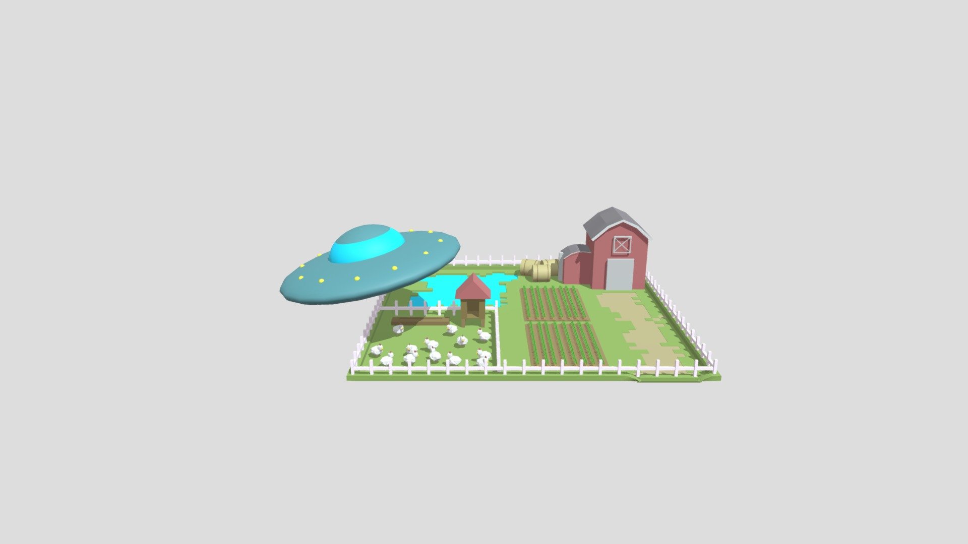 Cally Final Farm - 3D model by ArtBirb [91844e2] - Sketchfab