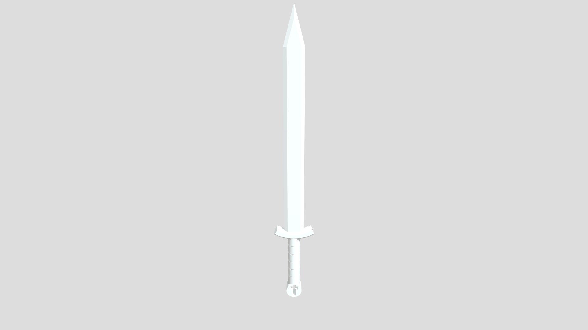 Simple Sword - Download Free 3D model by ToxicMoose357 [918595a ...