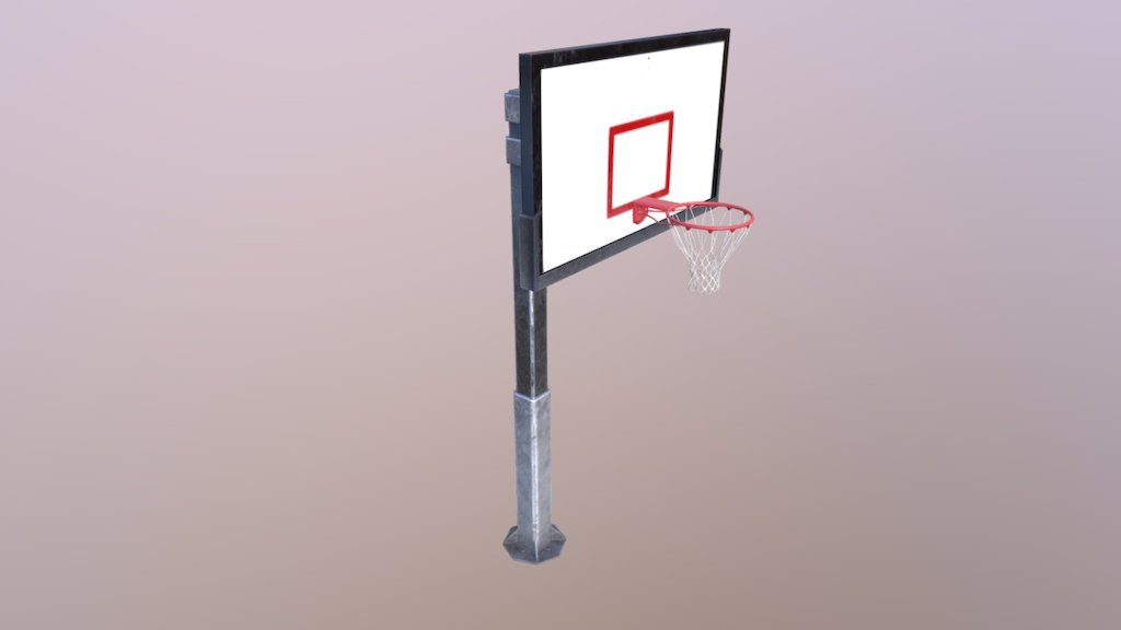 Outdoor Basketball Hoop - 4k - 3D model by vegu (@iamvegu) [91866ef ...