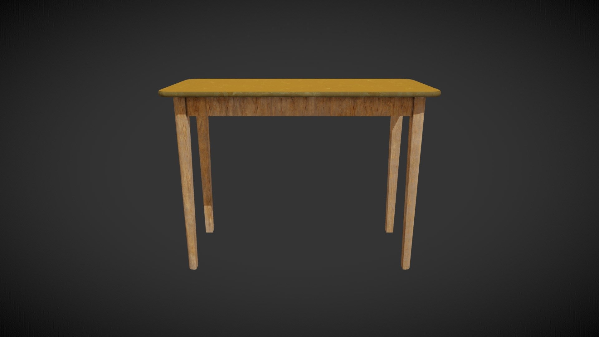 Kitchen table - Download Free 3D model by Depicted Studios ...
