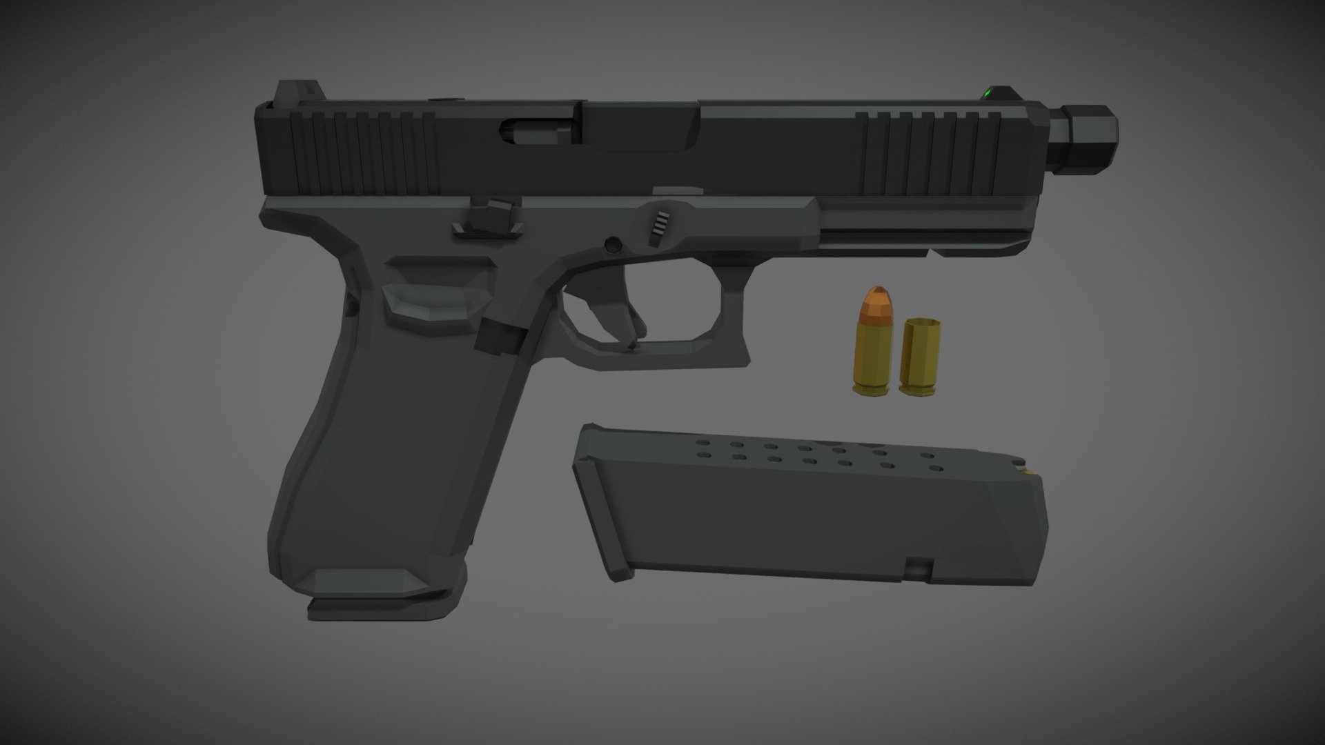 low-poly G17 Gen 5 MOS - Download Free 3D model by D_U (@DU1701 ...