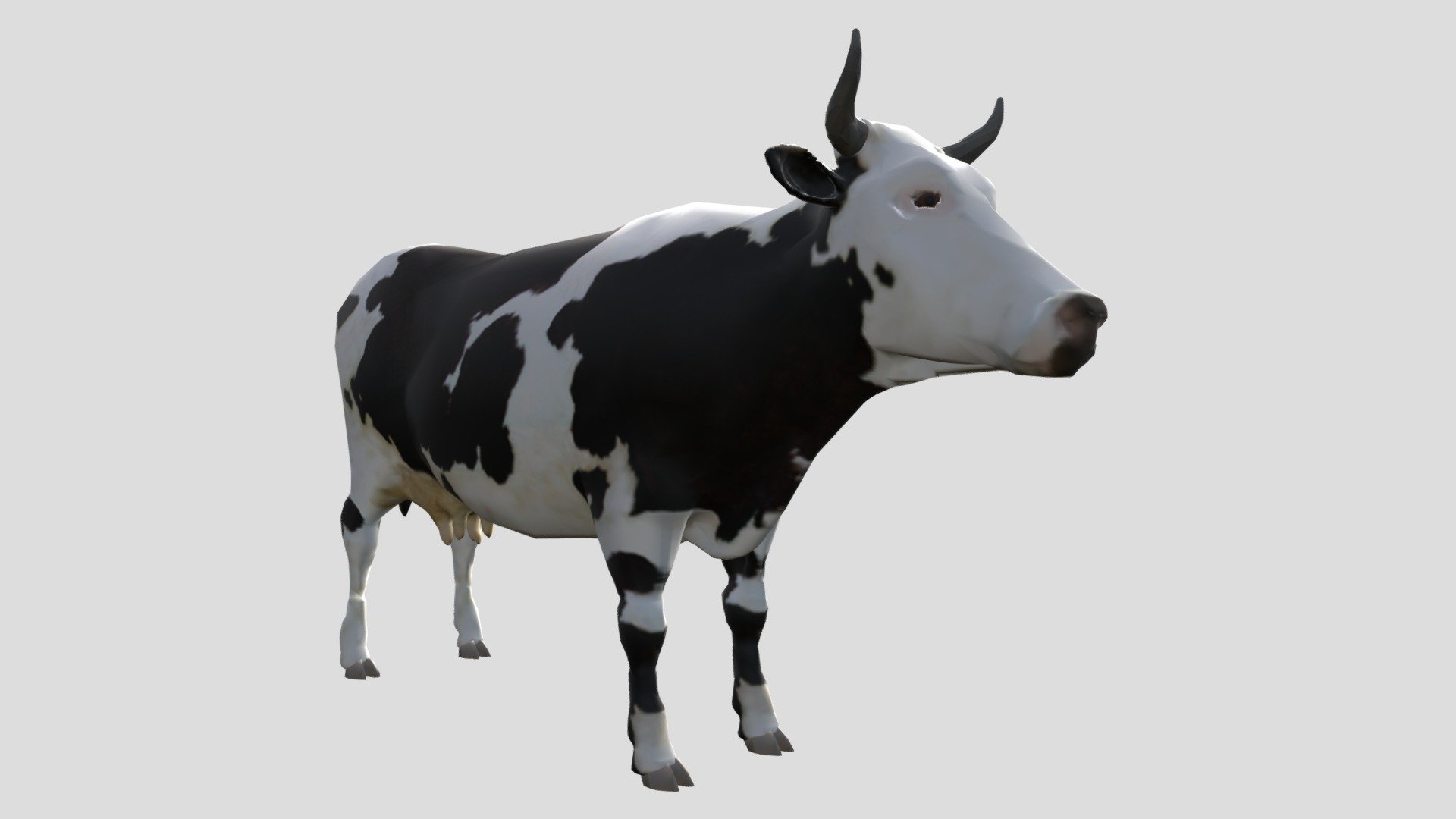 Cow - Download Free 3D model by victorberdugo1 [9187f9e] - Sketchfab