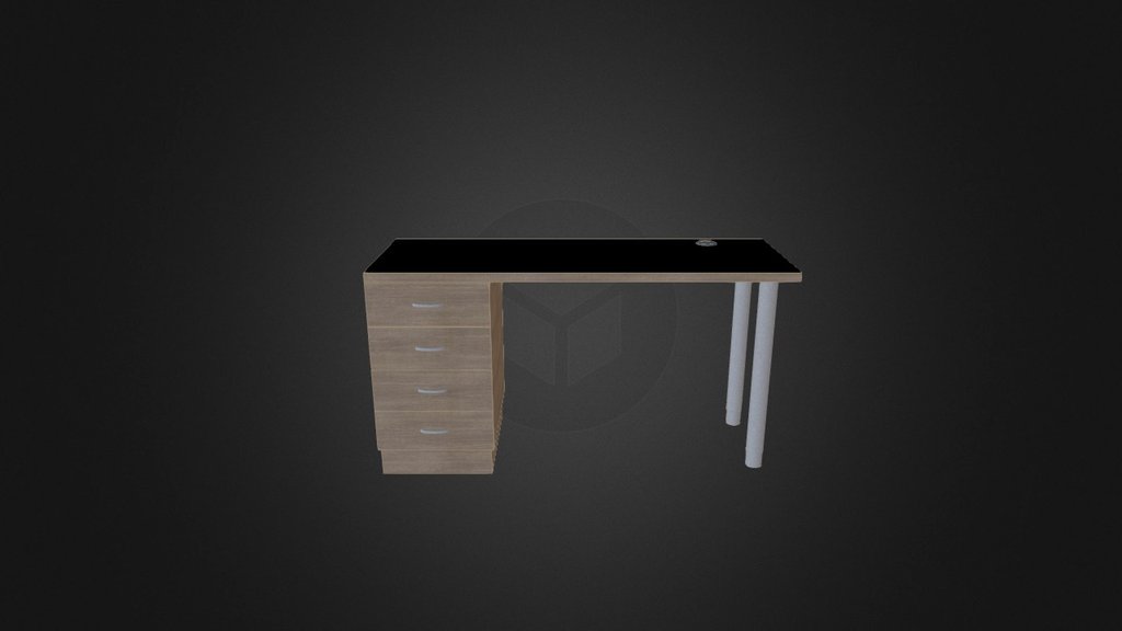 Bureau - 3D model by beni27520 [91885f0] - Sketchfab