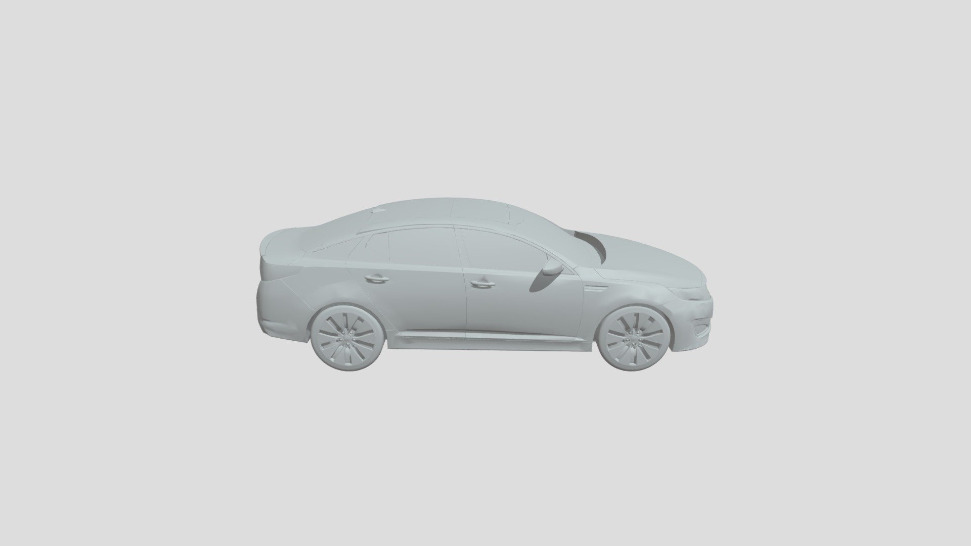 KIA Optima SX T-GDI 2011 for 3D-printing - Download Free 3D model by ...