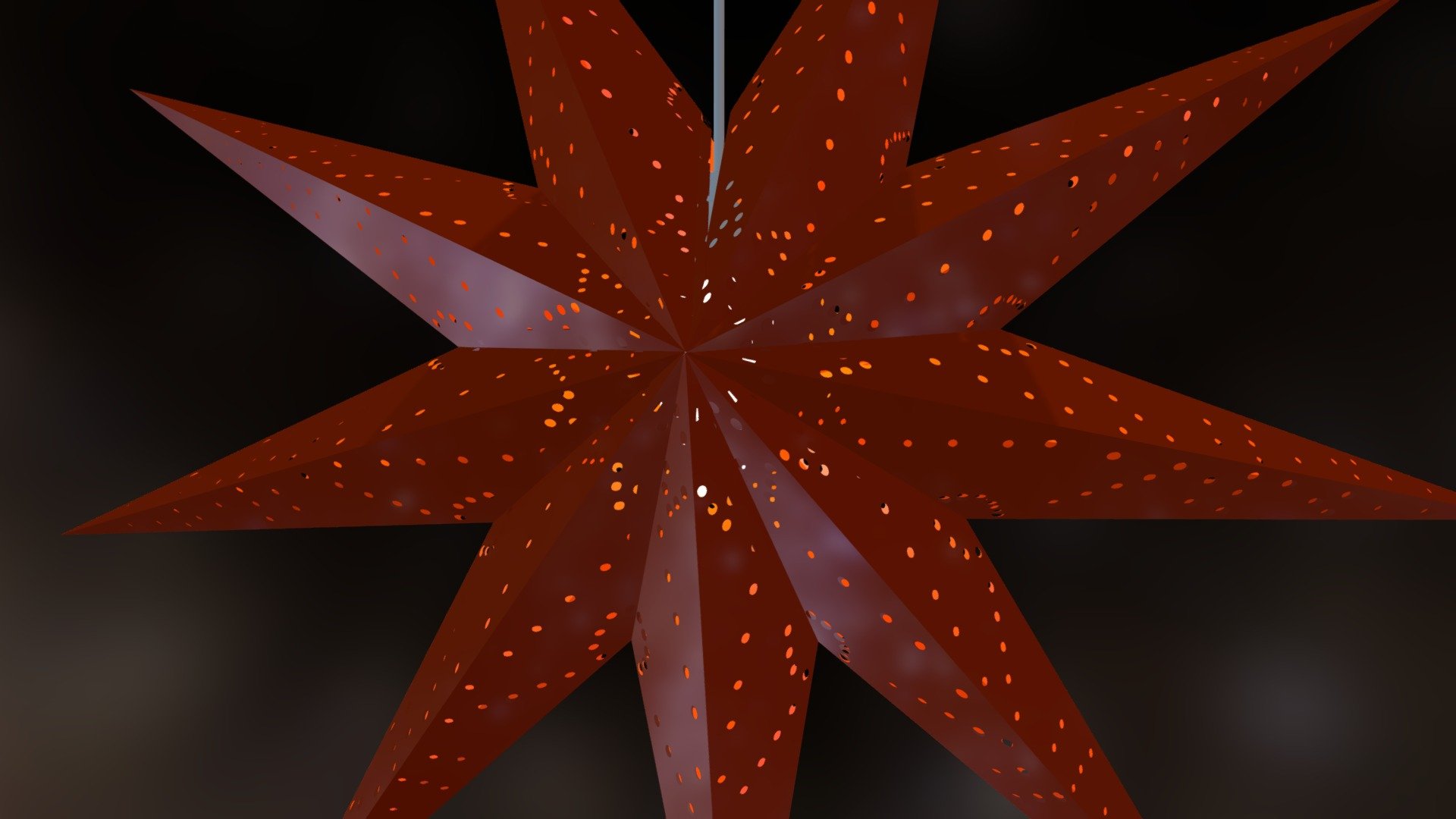 Advent star - Download Free 3D model by nad451 [918967e] - Sketchfab