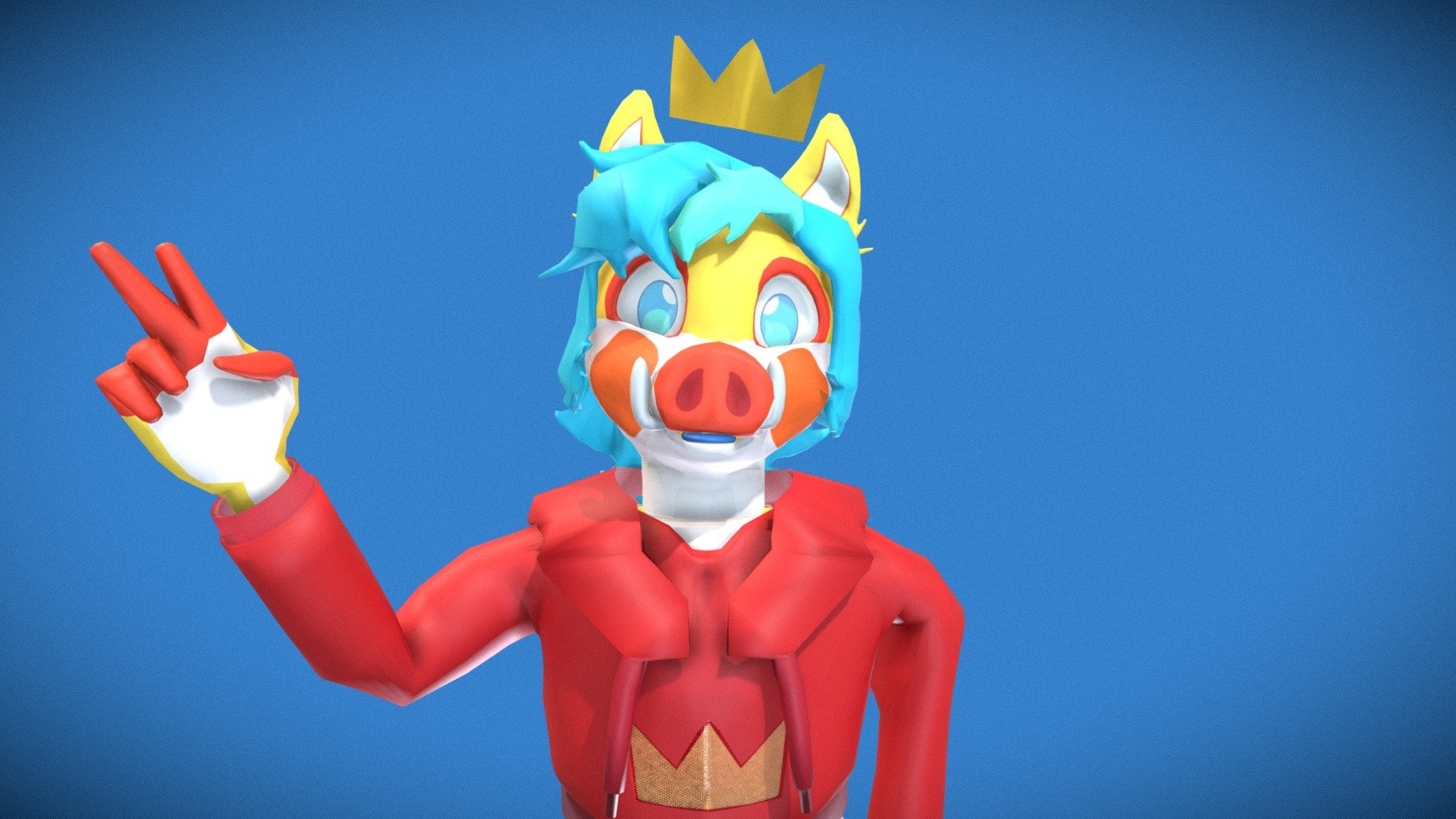 Pikaw Duffy - 3D model by Pepeu In 3D (@PepeuIn3D) [918c1ee] - Sketchfab