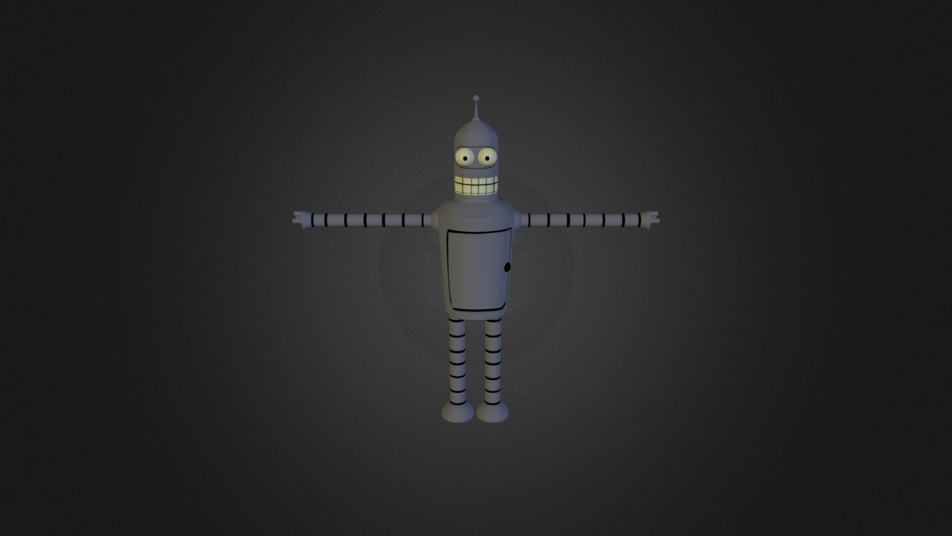 Bender - 3D model by Waseem Shlayan (@weso4thewin) [918de0f] - Sketchfab